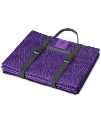 Gaiam On The Go Foldable Yoga Mat - Macy's