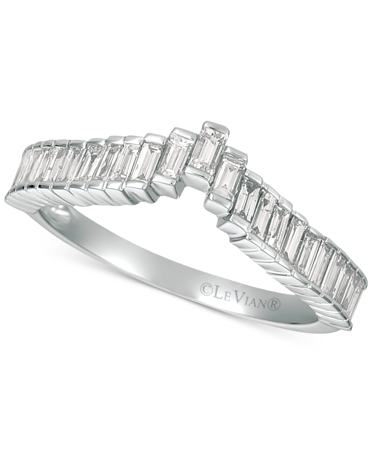 Click here for Le Vian Baguette Frenzy Diamond Ring (1/2 ct. t.w.... prices