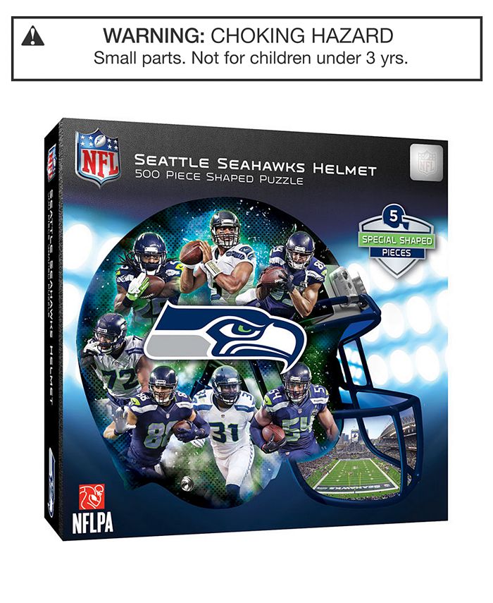 MasterPieces Puzzles MasterPieces Seattle Seahawks 500 Piece Shaped ...