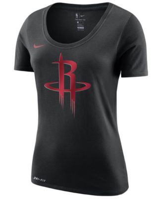 Nike Women's Houston Rockets Logo T-Shirt - Macy's