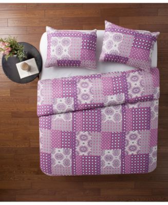 VCNY Home Nadia Patchwork 3-Pc. Full/Queen Quilt Set - Macy's