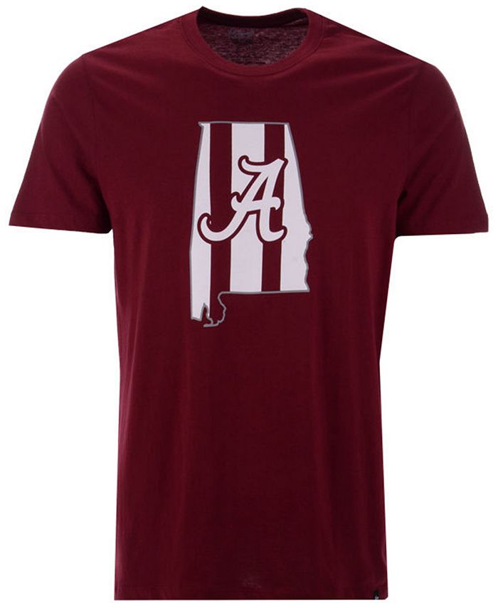 '47 Brand Men's Alabama Crimson Tide Regional Super Rival T-Shirt - Macy's