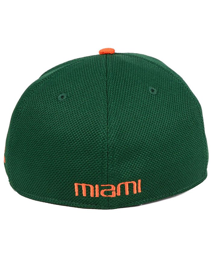 adidas Miami Hurricanes On-Field Baseball Fitted Cap - Macy's