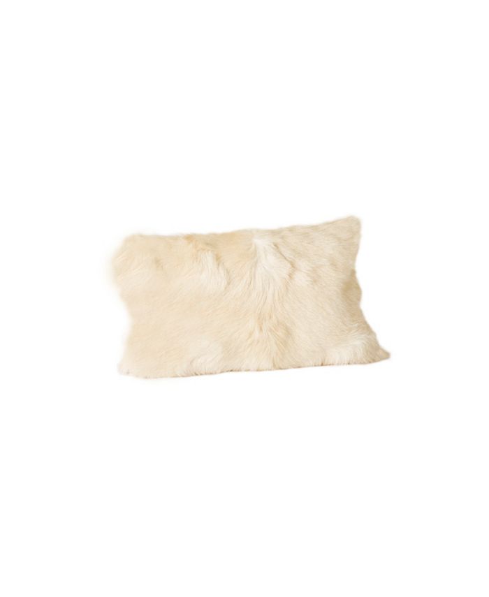 Moe's Home Collection Goat Fur Bolster Natural - Macy's