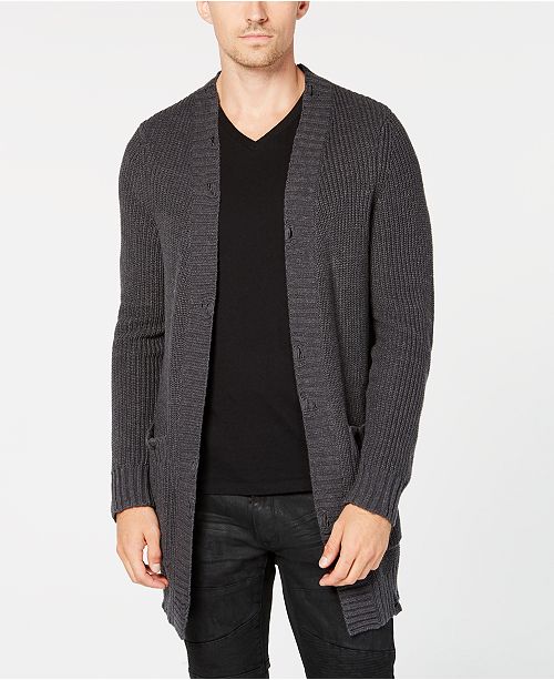 INC International Concepts I.N.C. Men's Classic-Fit Open-Front Cardigan ...