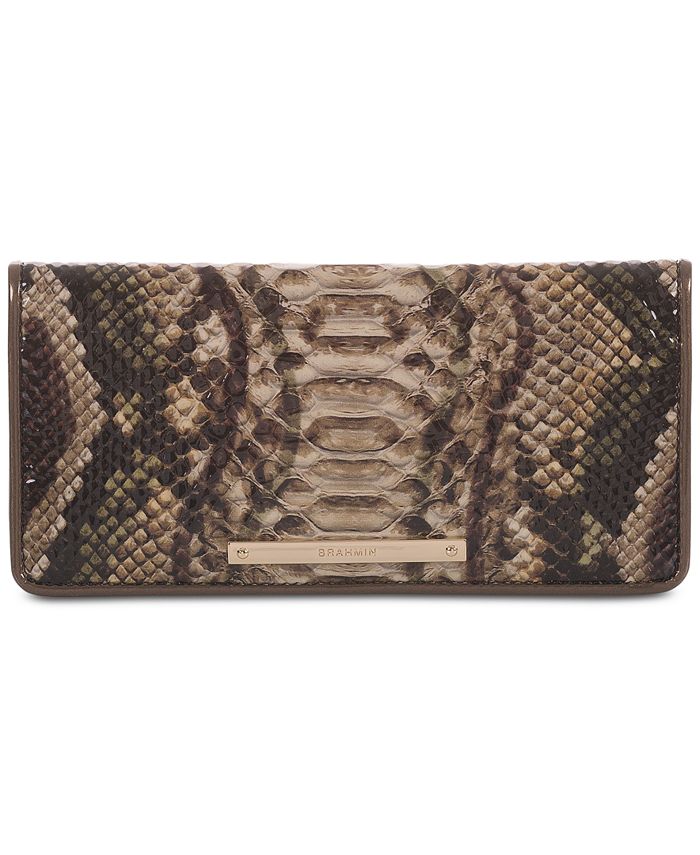 Brahmin Ady Ballington Embossed Leather Wallet - Macy's