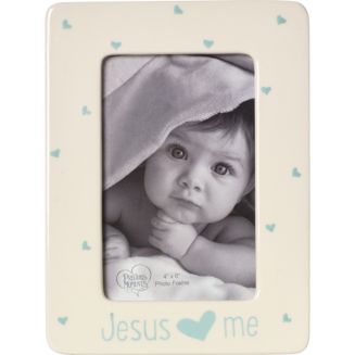 Precious Moments Jesus Loves Me 4 x 6 Photo Frame, Boy - Macy's