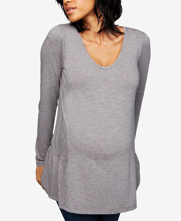 A Pea in the Pod Maternity Babydoll Top & Reviews - Maternity - Women ...