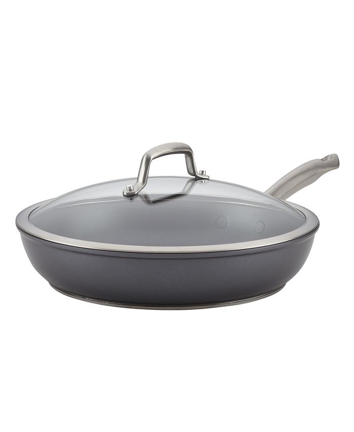 Anolon Accolade Forged Hard-Anodized Precision Forge 12" Covered Deep ...