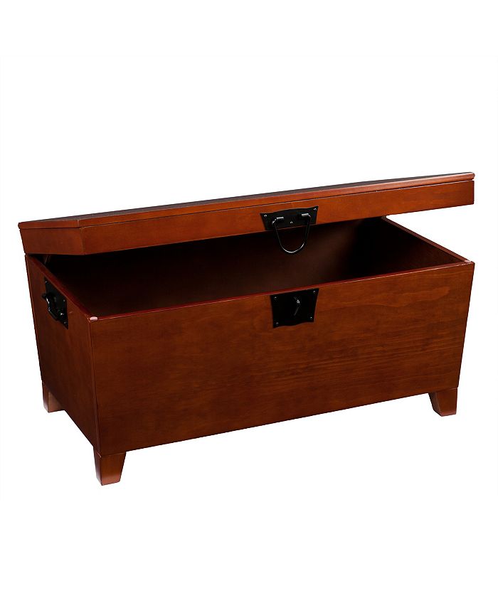 Southern Enterprises Pyramid Trunk Cocktail Table - Macy's