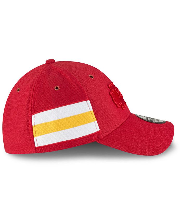 New Era Kansas City Chiefs Official Color Rush 39THIRTY Stretch Fitted ...
