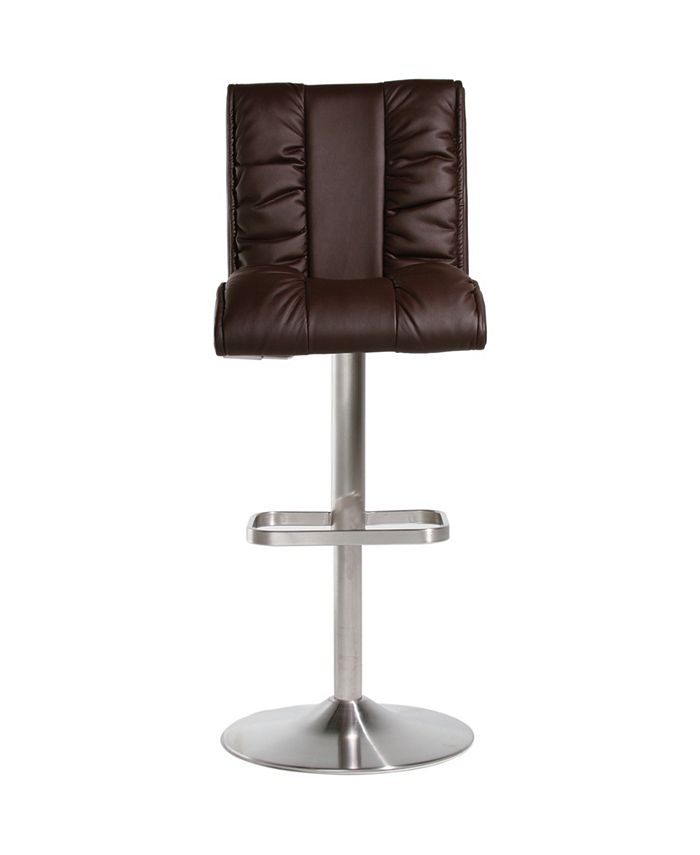 MIX Comphy Adjustable Height Barstool - Macy's