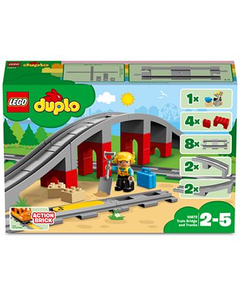 LEGO® DUPLO® Train Bridge and Tracks 10872 - Macy's