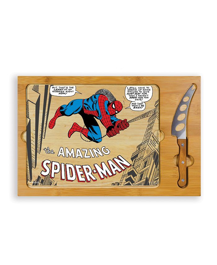 Picnic Time Toscana™ by Marvel's Spider-Man Icon Glass Top Cutting ...