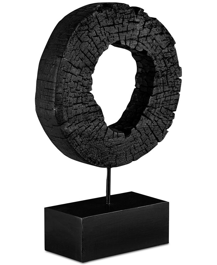 JLA Home INK+IVY Russo Wood Small Decorative Sculpture - Macy's