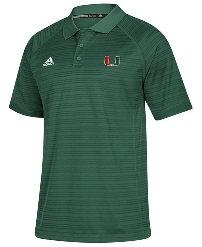adidas Men's Miami Hurricanes Select Polo - Macy's