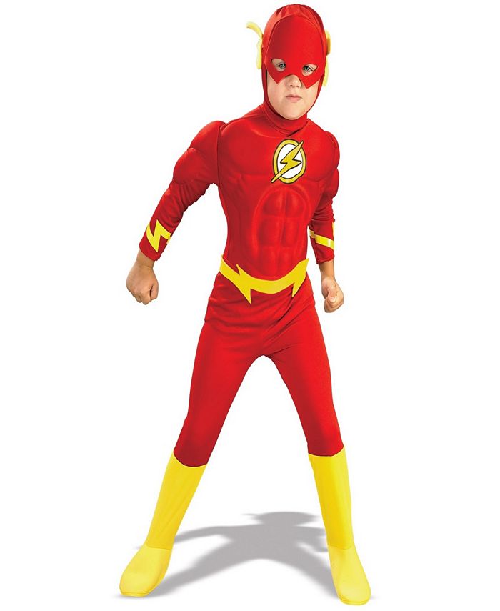 BuySeasons DC Comics The Flash Muscle Chest Deluxe Boys Costume - Macy's