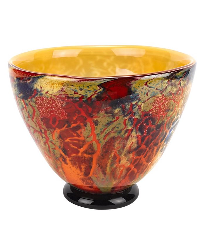 Badash Crystal Firestorm Decorative Bowl - Macy's