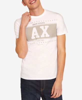 A|X Armani Exchange Men's Logo Print T-Shirt - Macy's