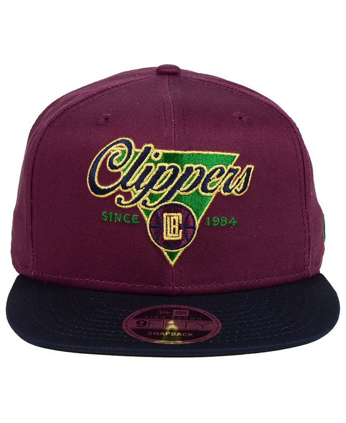 New Era Los Angeles Clippers 90s Throwback 9FIFTY Snapback Cap - Macy's