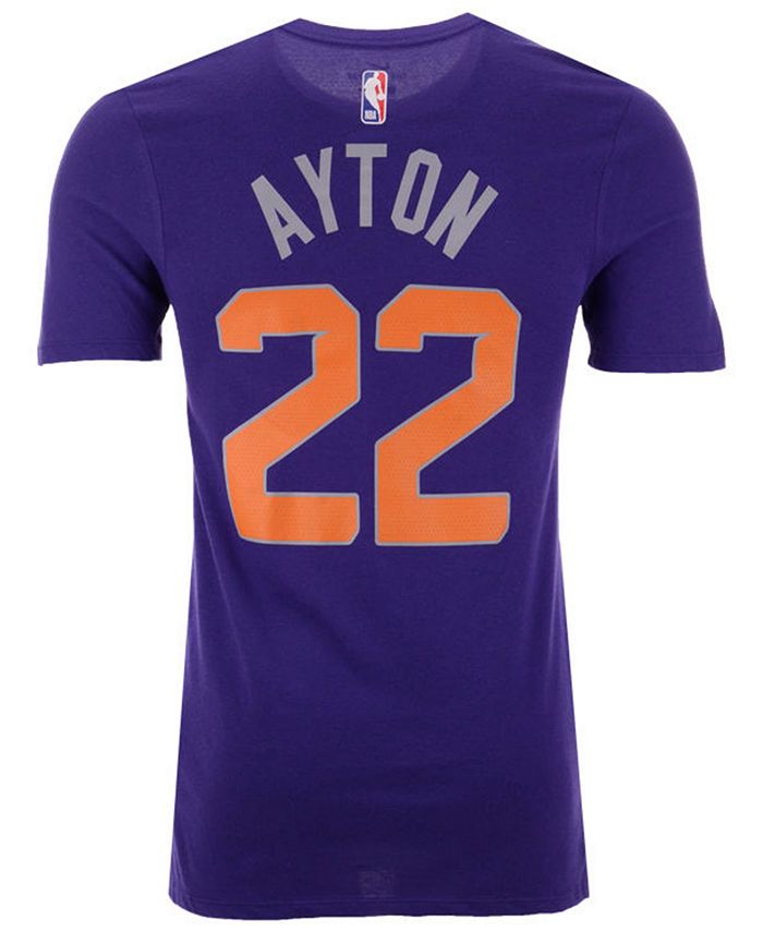 Nike Men's DeAndre Ayton Phoenix Suns Icon Player T-Shirt - Macy's