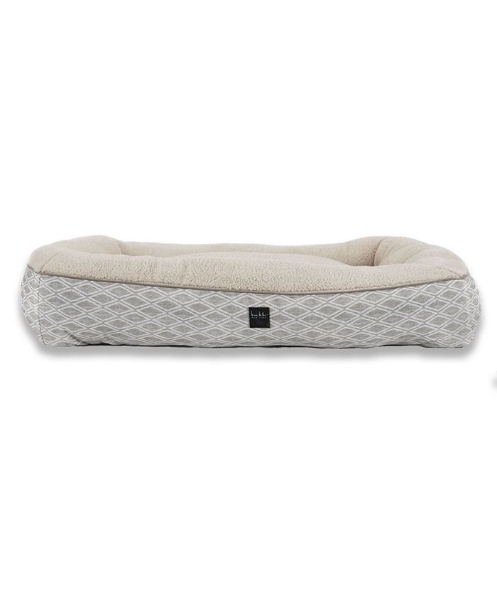Nicole Miller Comfy Pooch Dog Bolster Bed Pillow Bottom - Macy's