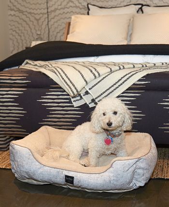 Home Dynamix Nicole Miller Comfy Pooch Dog Bolster Bed Cuddler - Macy's