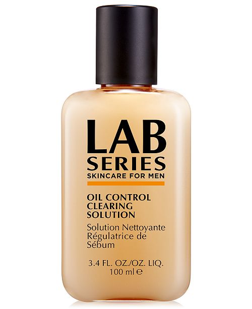 Lab Series Oil Control Clearing Solution, 3.4-oz. & Reviews - Skin Care ...
