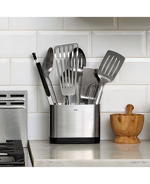 OXO Steel 15-Piece Utensil Set & Reviews - Home - Macy's