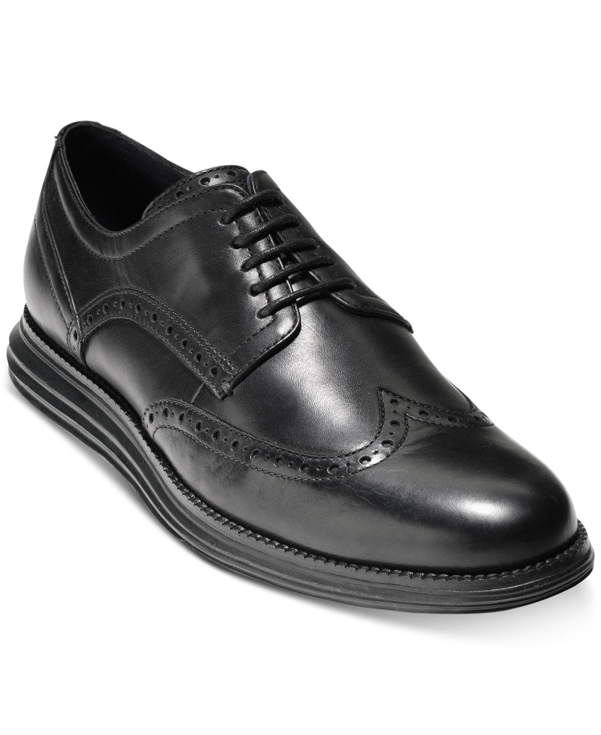 Click here for Cole Haan Mens Original Grand Wing Oxfords - Black... prices