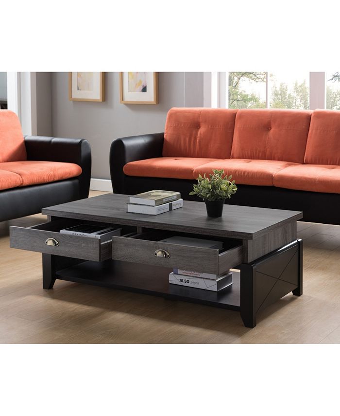 Furniture of America Ezel Modern Coffee Table - Macy's
