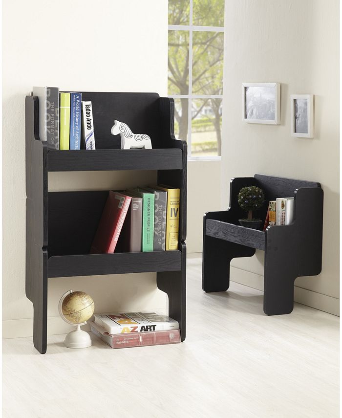 Furniture of America Jeslyn 3 Piece Stackable Bookcase - Macy's