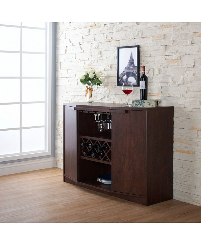 Furniture of America Bruno Wine Rack Buffet - Macy's