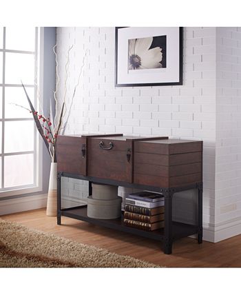 Furniture of America Alda Lift Top Console Table - Macy's