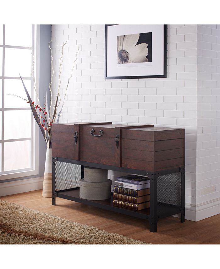 Furniture of America Alda Lift Top Console Table - Macy's