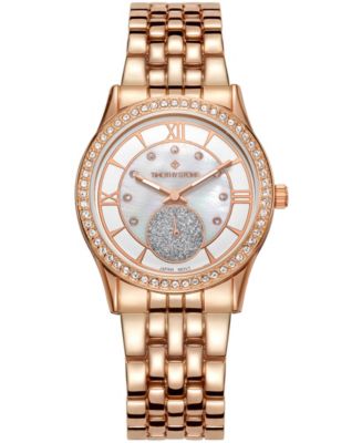 Timothy Stone Women's 'Huston' Crystal Embellished Bracelet Watch - Macy's