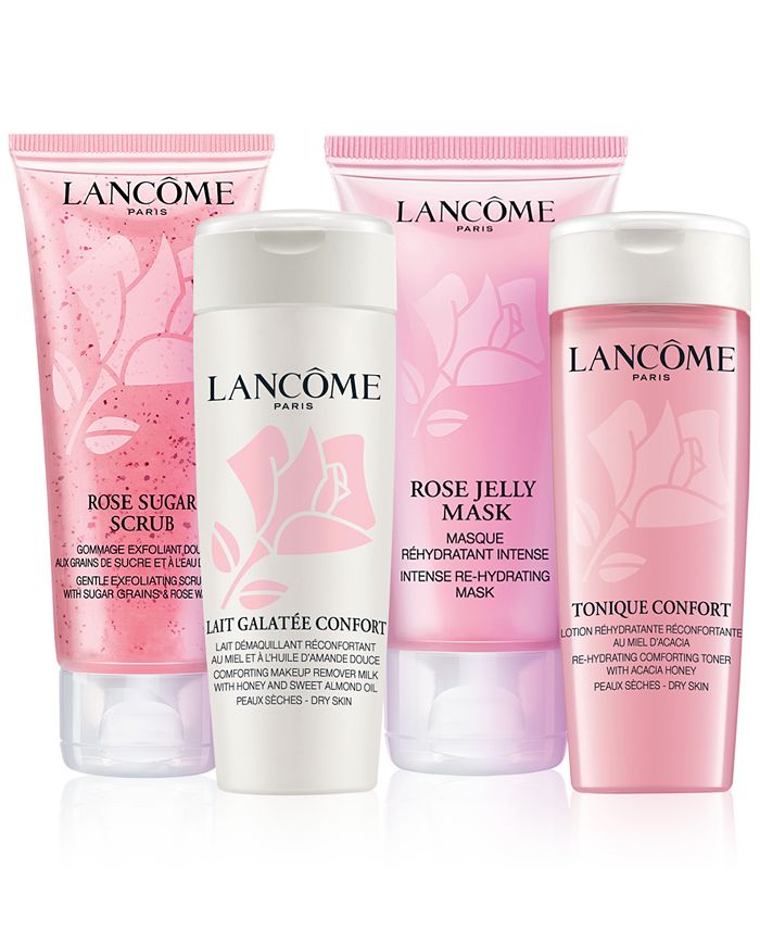 Lancôme 4-Pc. Rôsy Skincare Prep & Pamper Regimen Set - Macy's