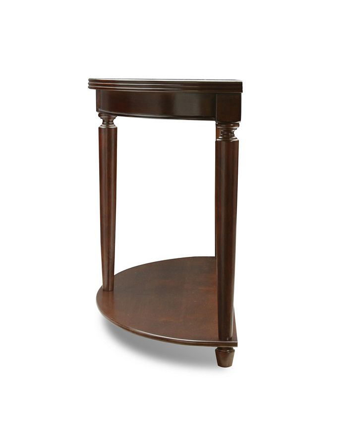 Furniture of America Chrinus Dark Cherry Console Table - Macy's