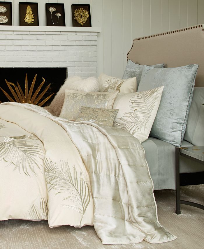 Michael Aram Palm Full/Queen Duvet Cover - Macy's