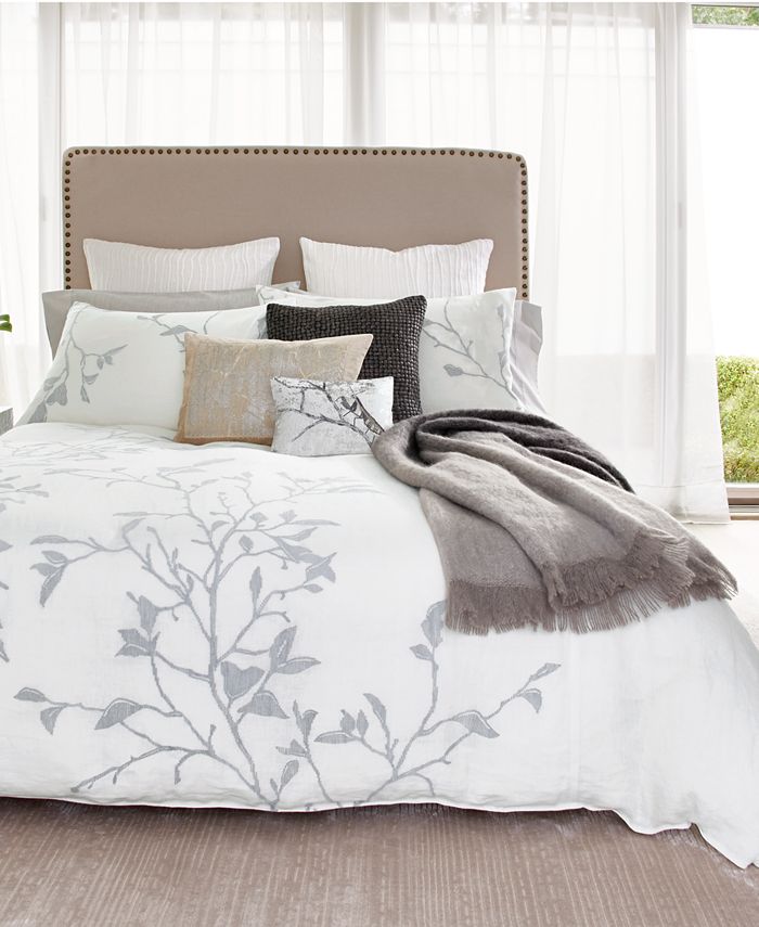 Michael Aram Branch King Duvet Cover - Macy's