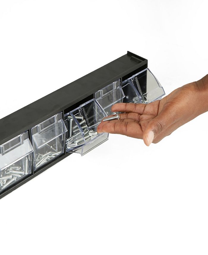 Mind Reader Multi Purpose Storage Tilt Drawer, Black - Macy's