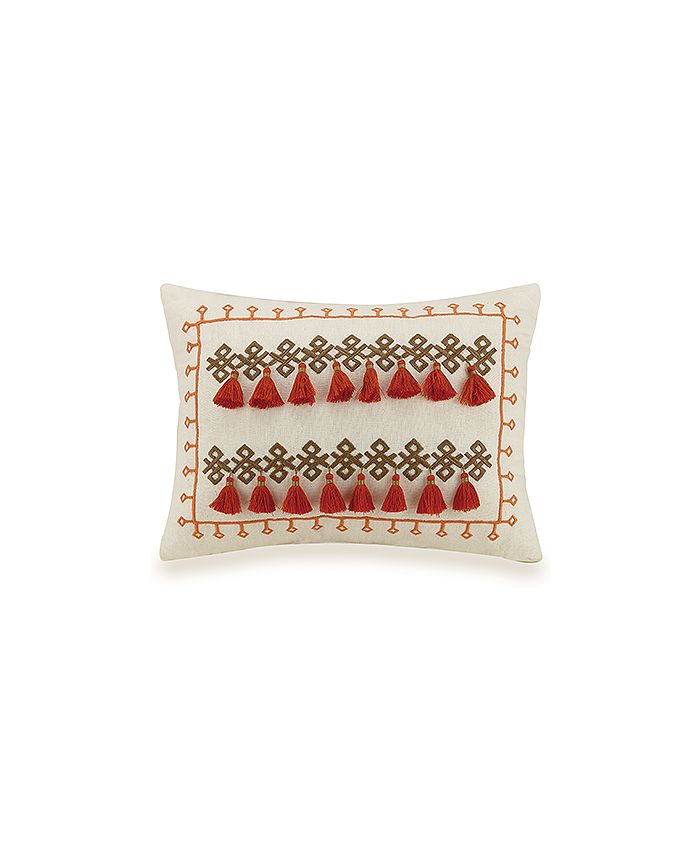 Jessica Simpson Caicos 12"x16" Decorative Pillow - Macy's