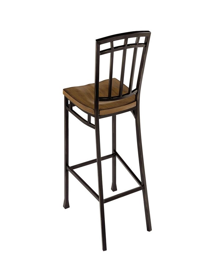 Home Styles Modern Craftsman Bistro Stool - Macy's