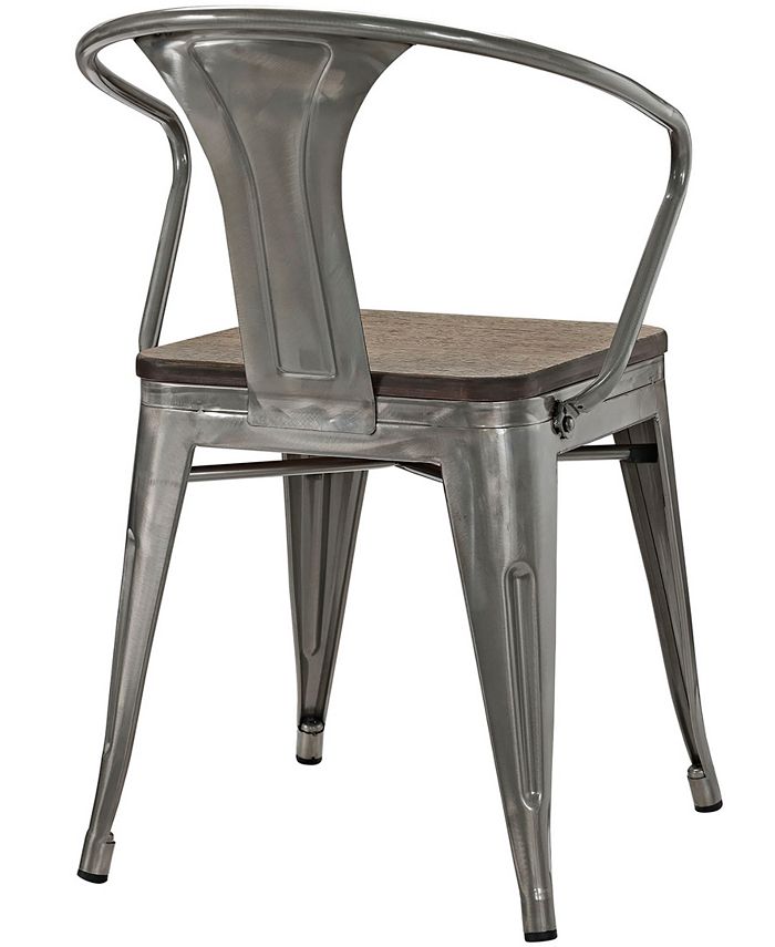 Modway Promenade Bamboo Dining Chair - Macy's