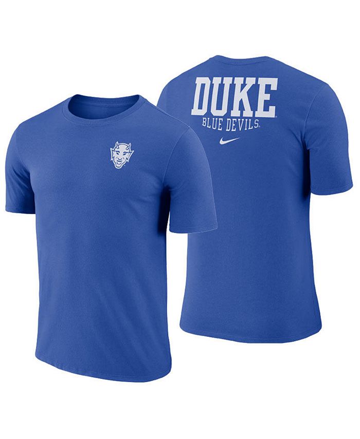 Nike Men's Duke Blue Devils Dri-FIT Cotton Stadium T-Shirt - Macy's