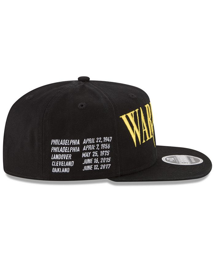 New Era Golden State Warriors 90s Throwback Roadie 9FIFTY Snapback Cap ...