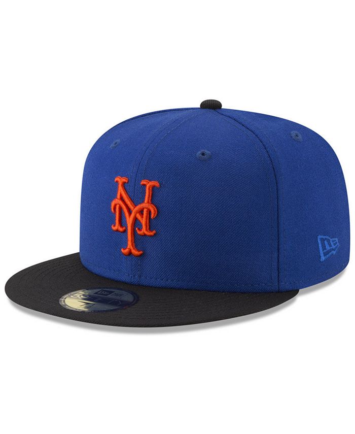 New Era New York Mets Batting Practice Wool Flip 59FIFTY FITTED Cap ...