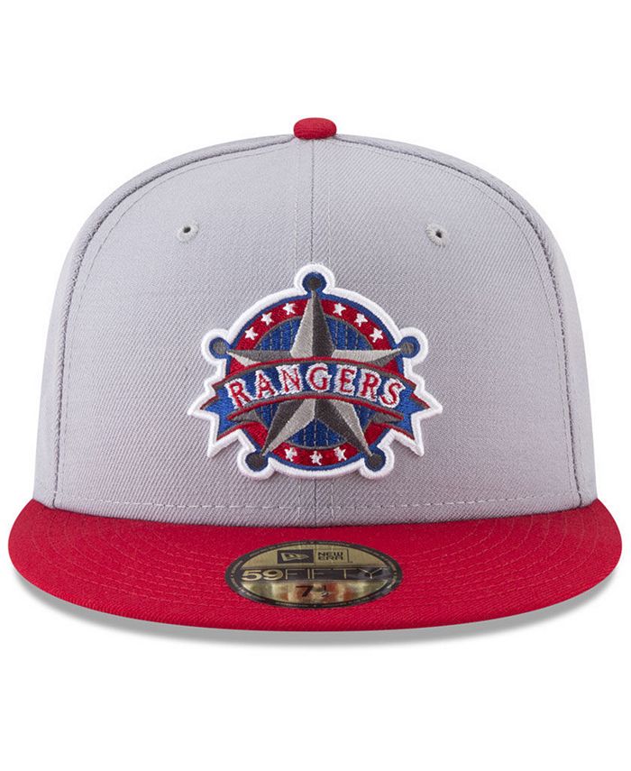 New Era Texas Rangers Batting Practice Wool Flip 59FIFTY FITTED Cap ...