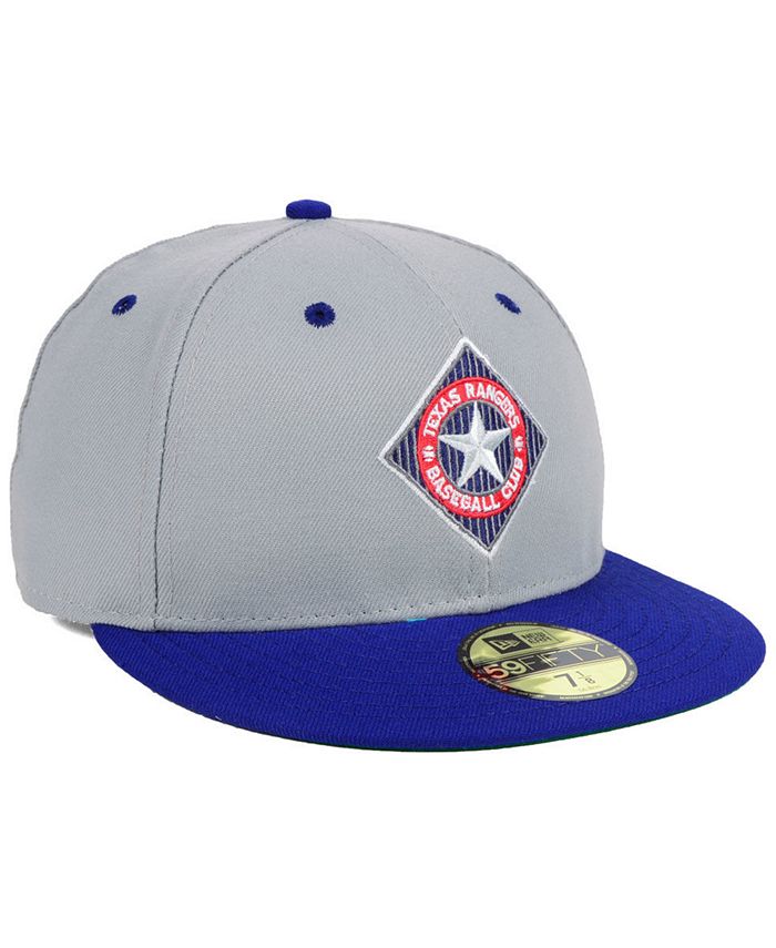 New Era Texas Rangers Retro Stock 59FIFTY FITTED Cap - Macy's