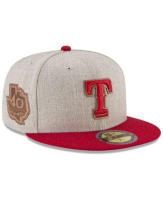 New Era Texas Rangers Leather Ultimate Patch Collection 59FIFTY FITTED ...